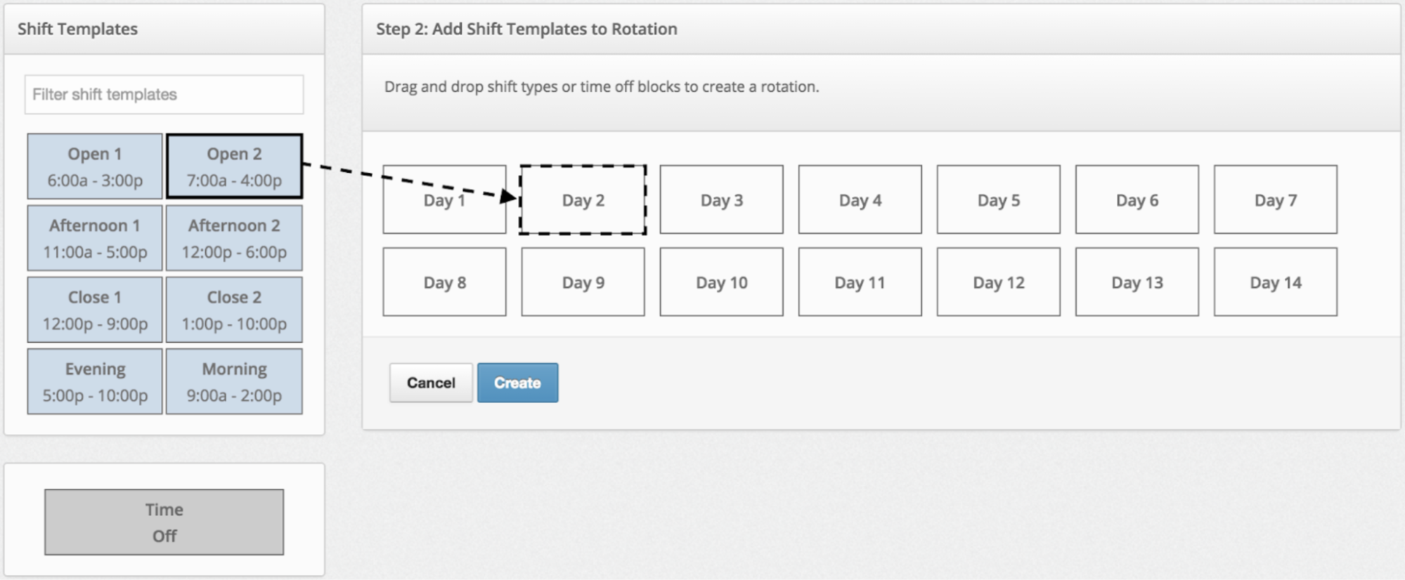 How to Create A Rotating Schedule Template