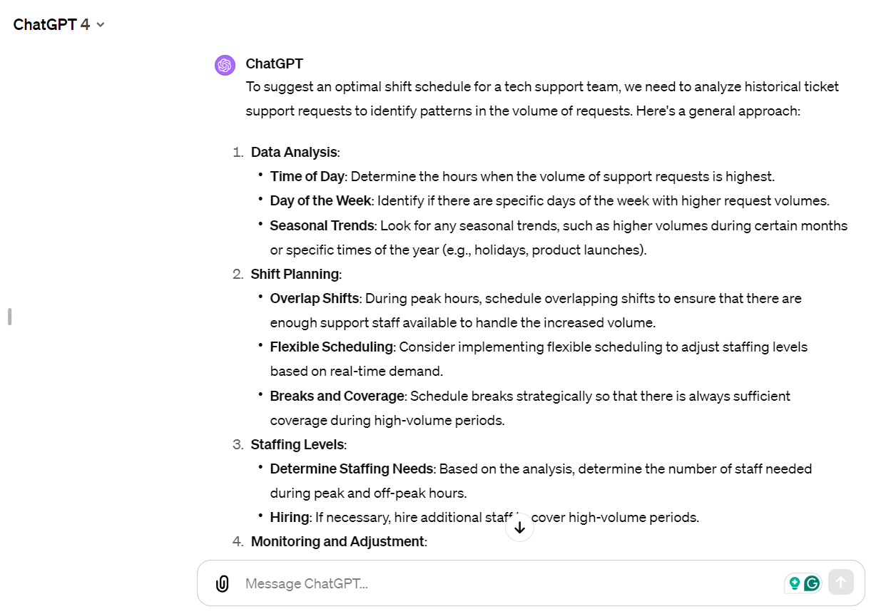 How to Use ChatGPT for Staff Scheduling