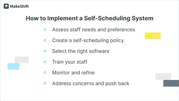 How to Implement Nurse Self-Scheduling